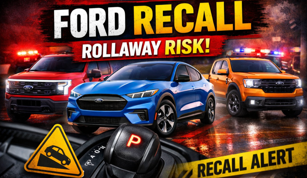 Ford Issues Major Recall on Nearly 273,000 Vehicles Over Rollaway Risk ...
